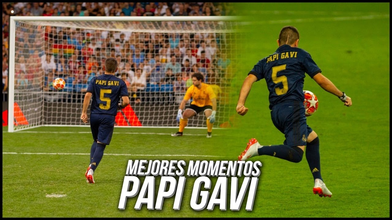 MEJORES GOLES y REGATES de PAPI GAVI [Temporada 2018/19] - YouTube