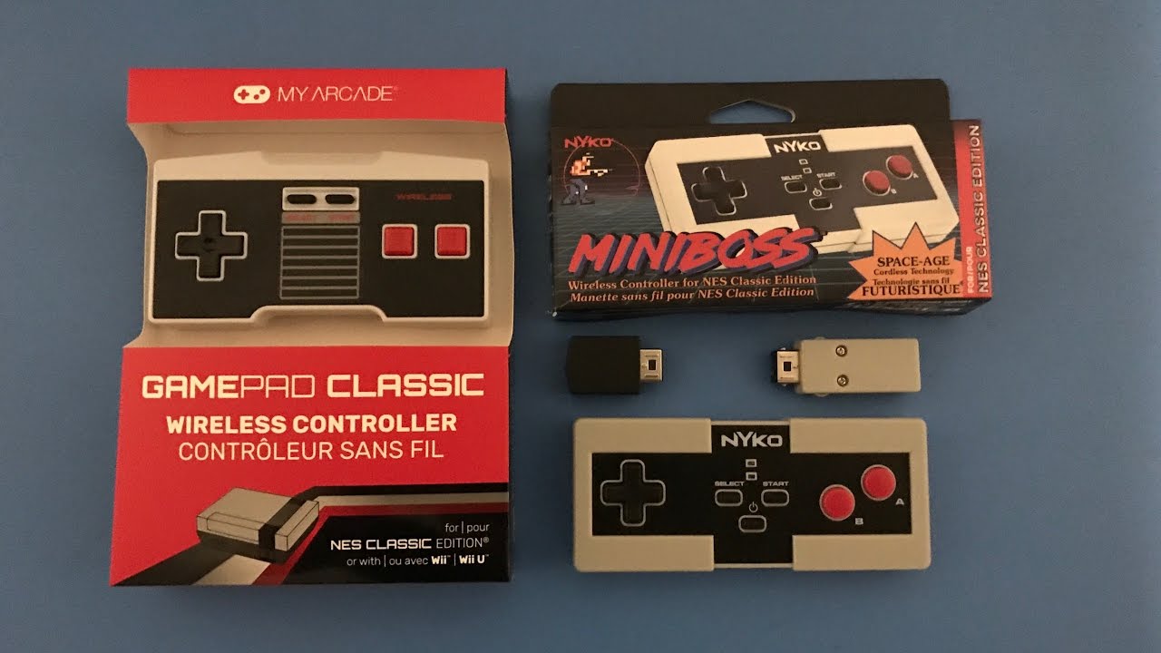 NES Classic Edition Wireless Controler Review - YouTube