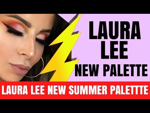 LAURA LEE DRAMATIC NEW MAKEUP PALETTE - YouTube