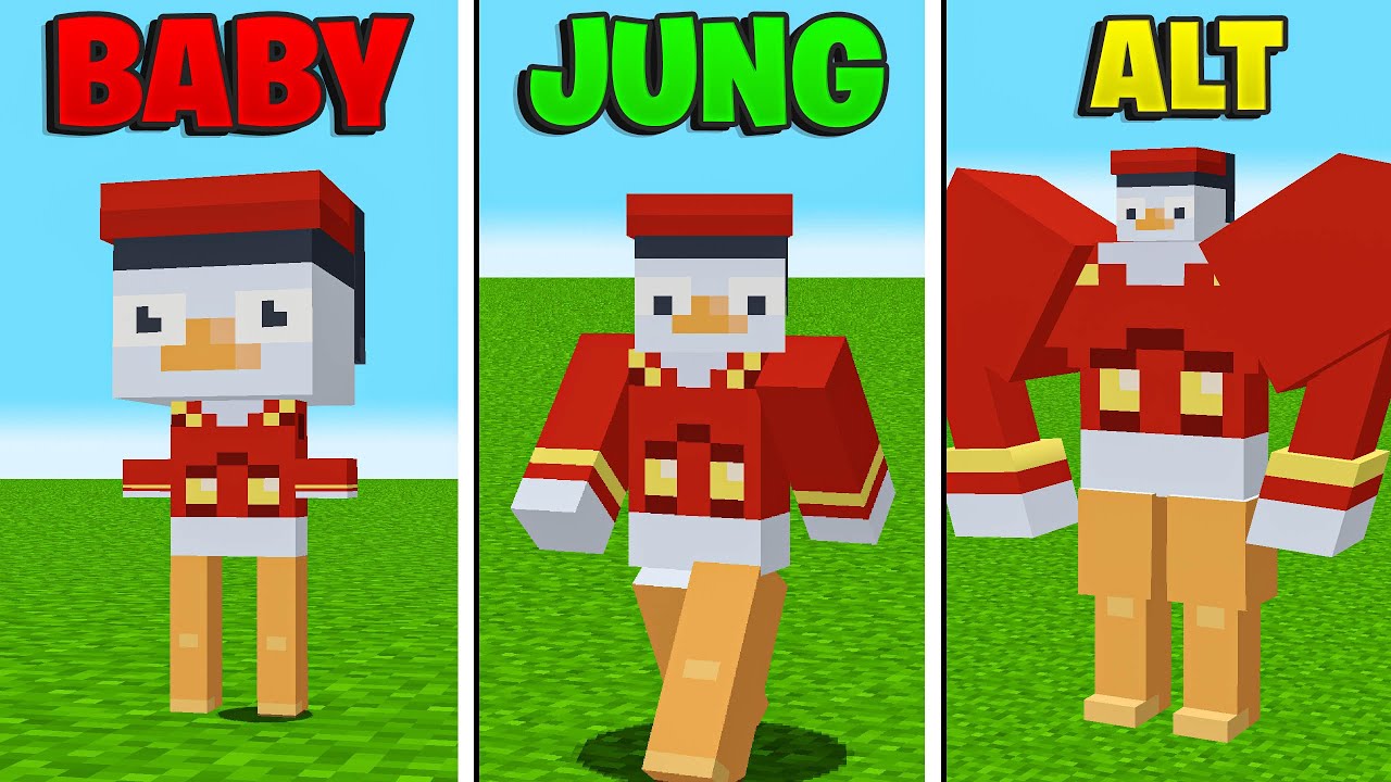 ENTE LEBENSZYKLUS SUPER STARK IN MINECRAFT - YouTube