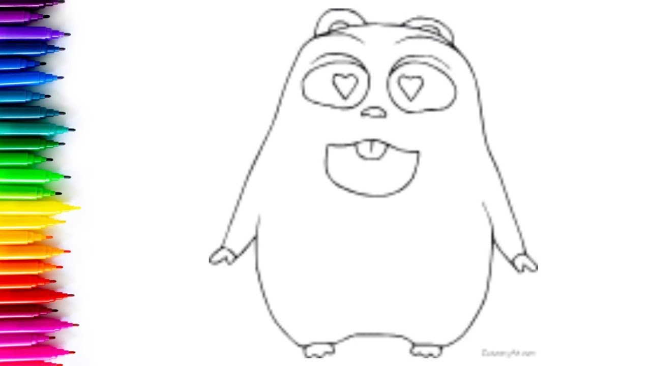 lemmings Drawing Painting & Coloring For Kids and Toddlers_ Child Art ...