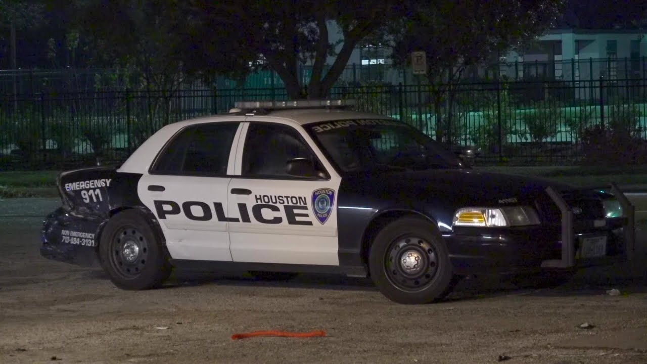 HPD Crown Vic Rear-Ended | Houston - YouTube