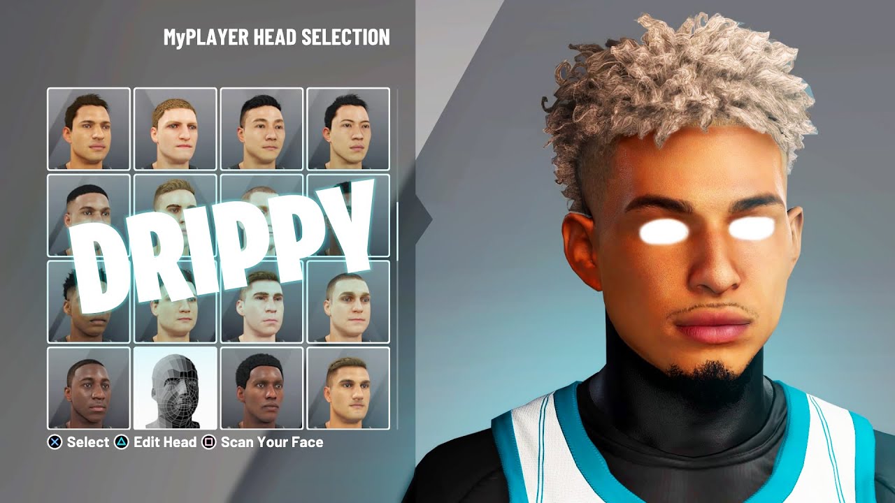 Best Face Creation In 2k21!! New Drippy Lightskin Face Creation! #2k21 ...