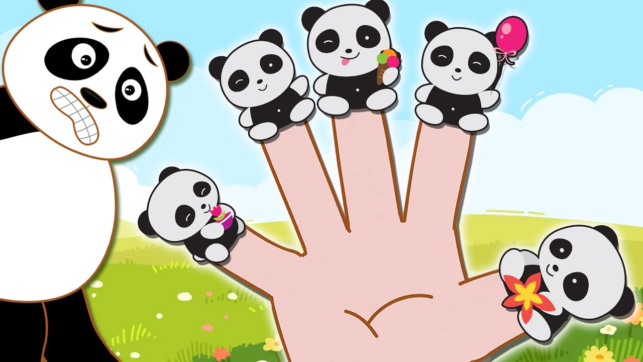 Panda Finger Family🐼 And Many More Fun Finger Family Songs For Kids ...