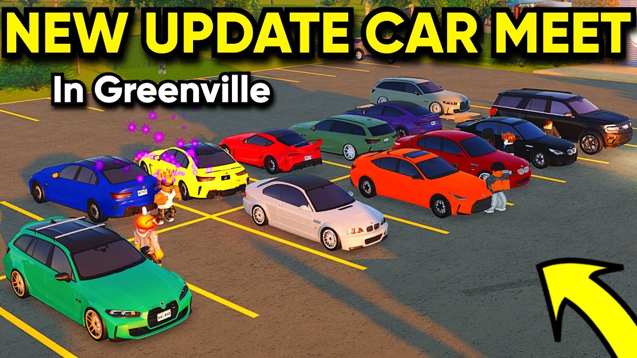 CAR MEET WITH NEW UPDATE CARS IN GREENVILLE! - YouTube