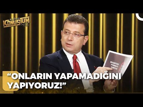 Metro Çalışmaları Hangi Aşamada? | Ekrem İmamoğlu | Candaş Tolga Işık ile Az Önce Konuştum
