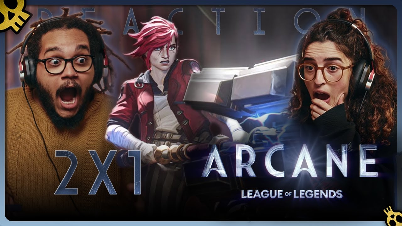 Vi's Shocking BETRAYAL in Arcane? | ARCANE 2x1 | Reaction | First Time Watching - YouTube