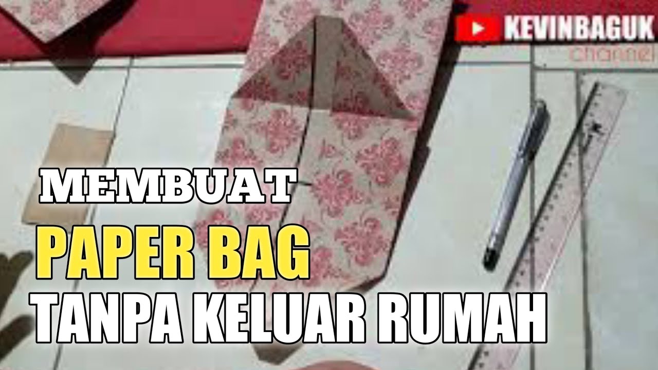 selain dagang sepeda onthel ada bisnis rumahan cara bikin paper bag ...