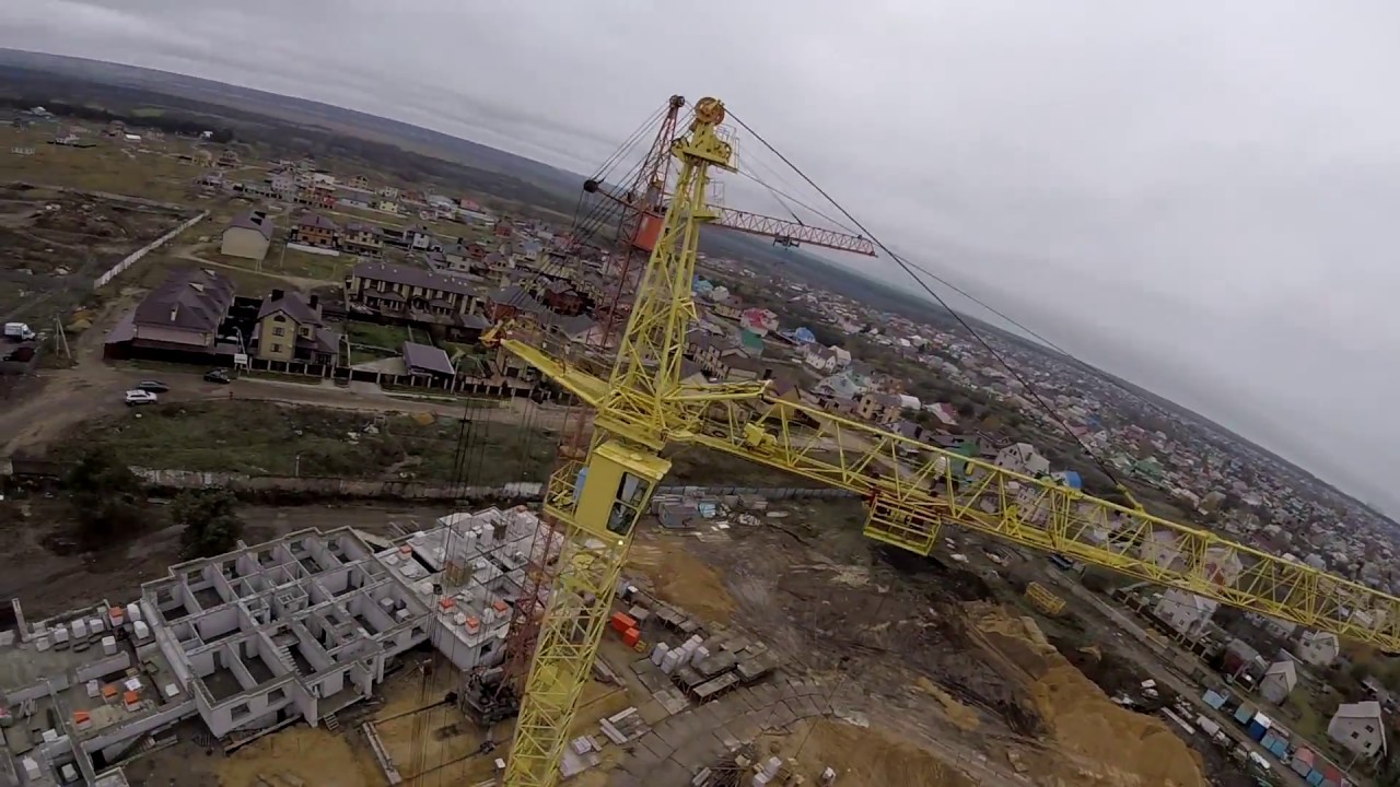 Crane diving - YouTube