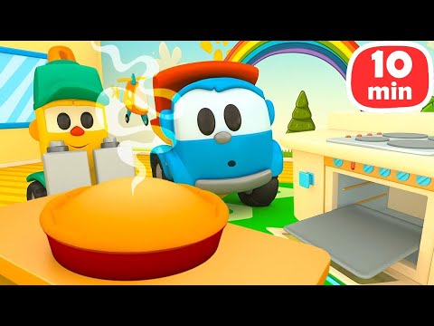 Çizgi film Küçük Kamyon Leo Lifty ile KEK yapıyor! Araba Oyunları