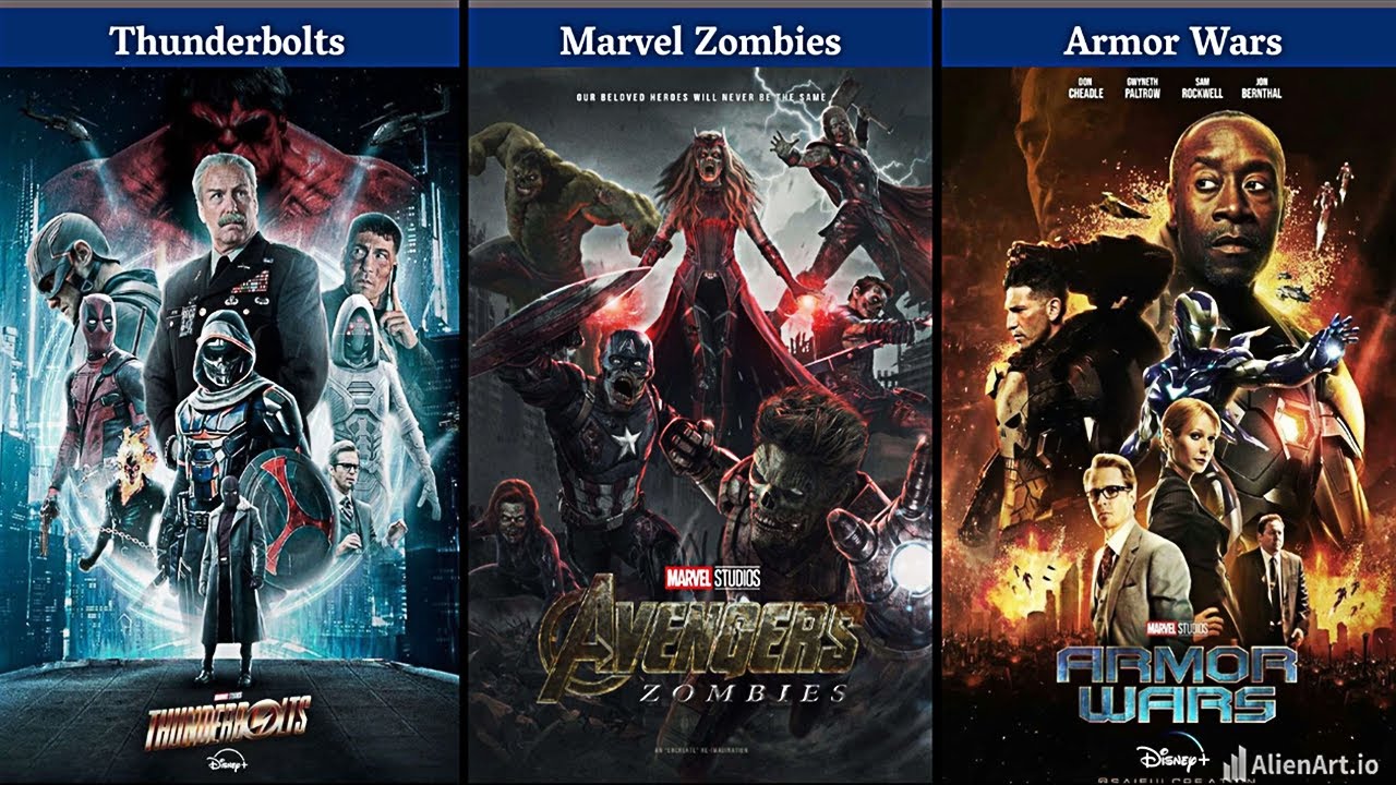 Upcoming Marvel Projects - YouTube