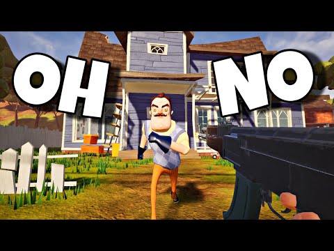 Hello Neighbor But With GUNS