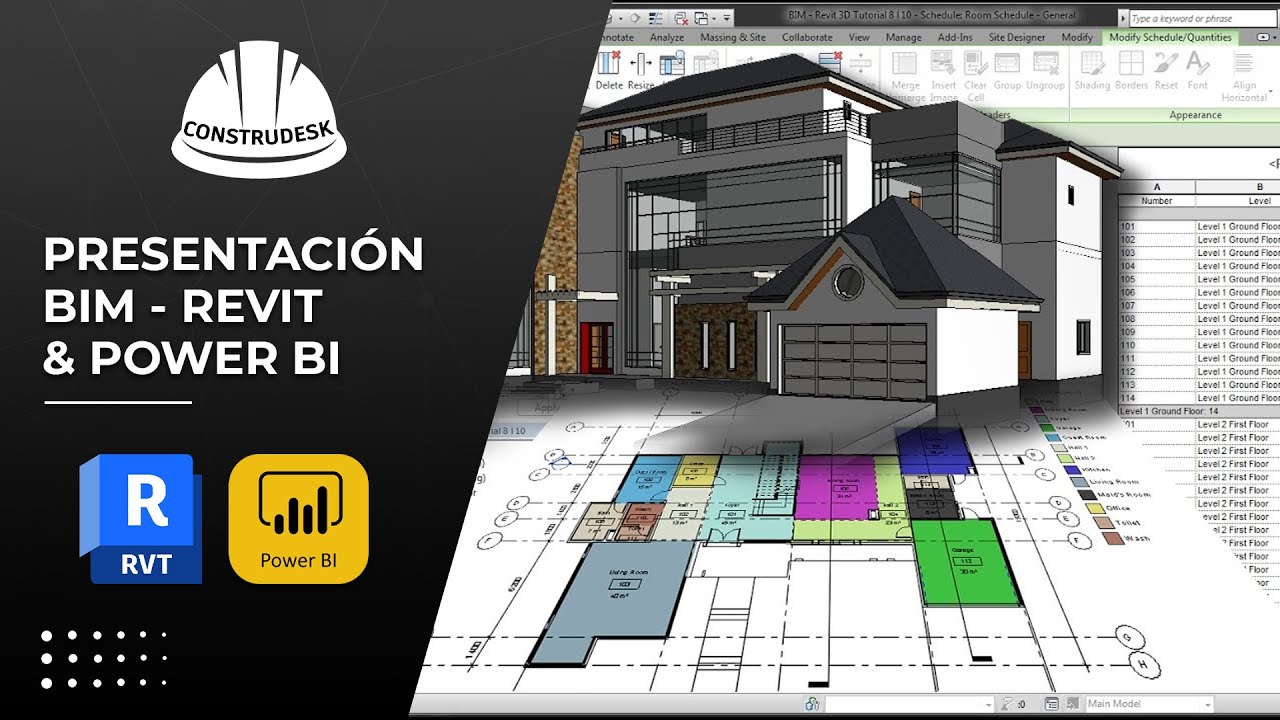Lo que aprenderemos en el curso Modelador BIM-REVIT & POWER BI - YouTube