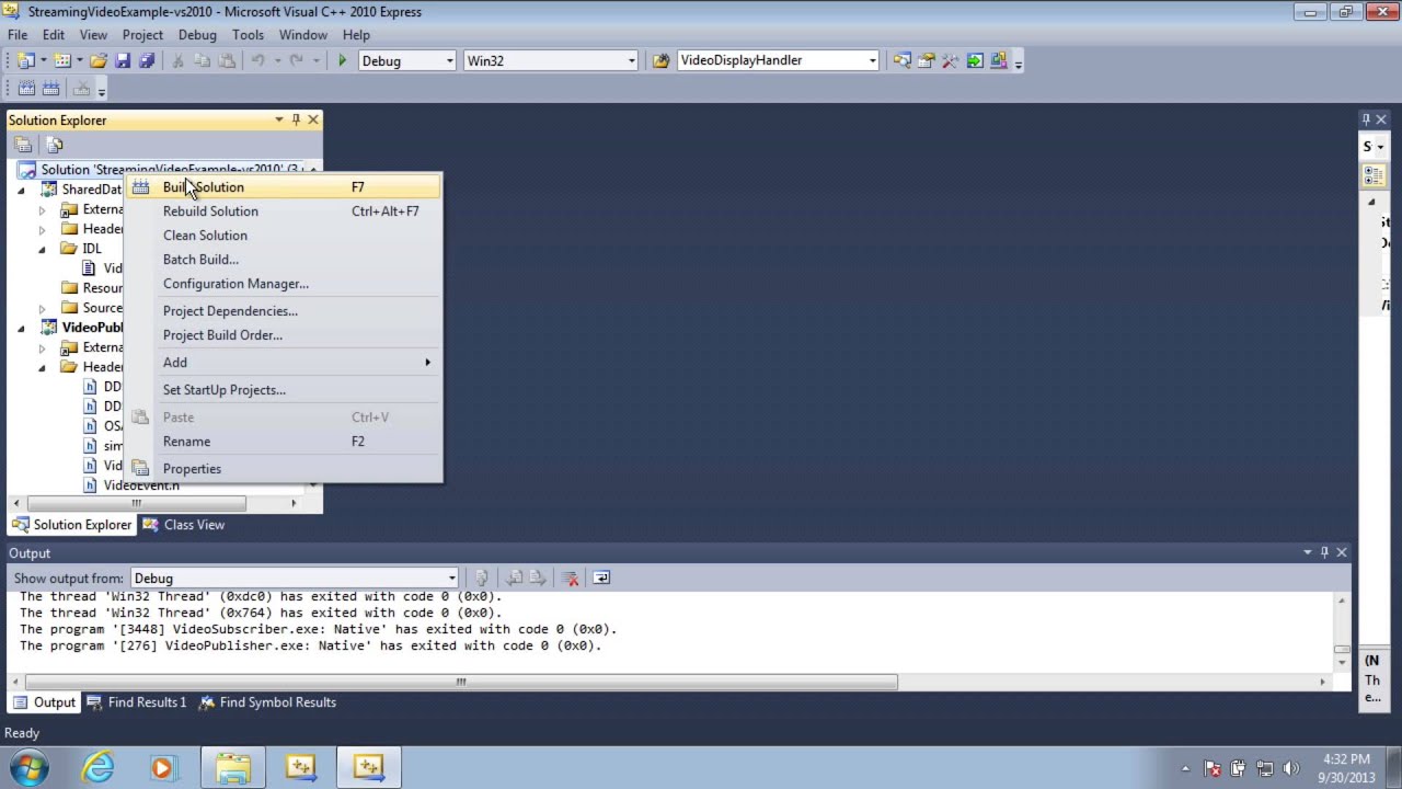 Case + Code Streaming Video Example: Building on Windows - YouTube
