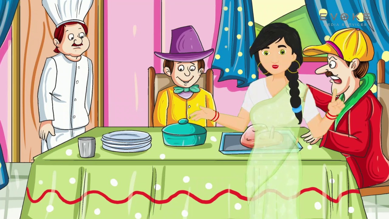 The Cook || English Story - YouTube