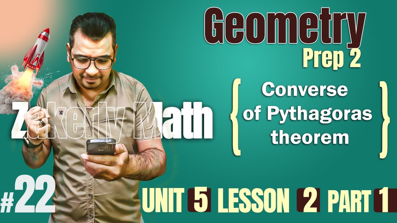 prep 2 | Geometry | Converse of Pythagoras theorem - YouTube