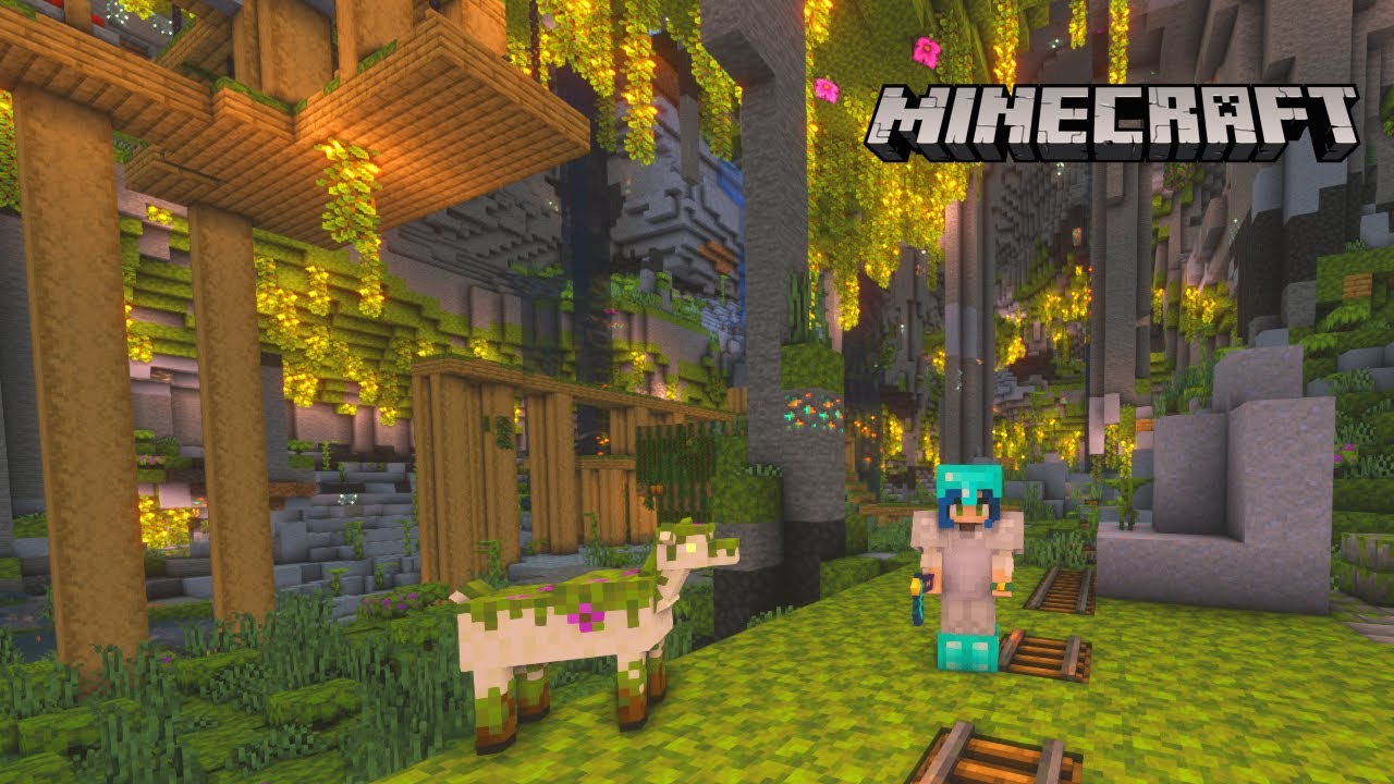Minecraft | Peaceful Lets Longplay LIVE - Checking In On My Village ...