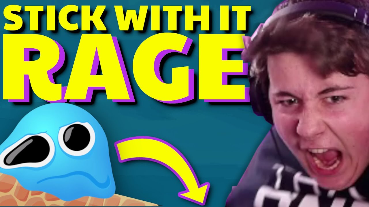 Jelly Blob Climbs Mountain: Rage Edition | Stick With It Part 1 - YouTube
