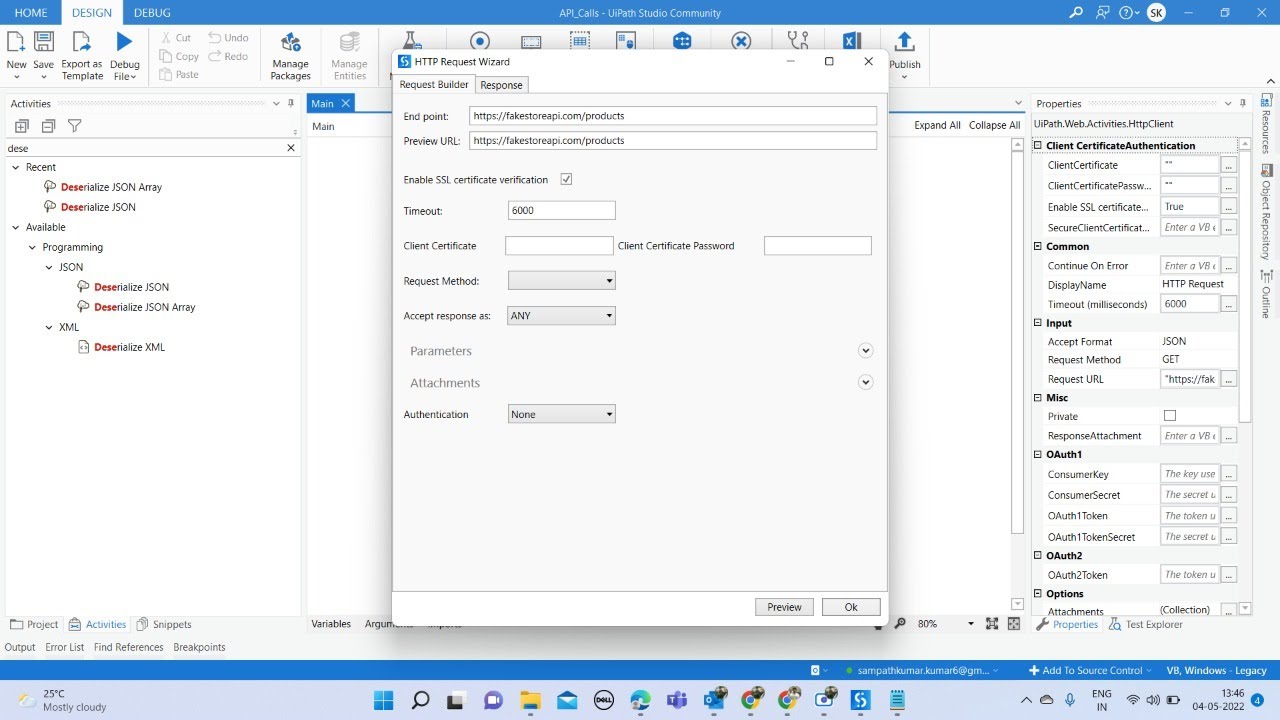 HOW To USE API CALLS USING UIPATH by RAMESH TELUKUTLA - YouTube