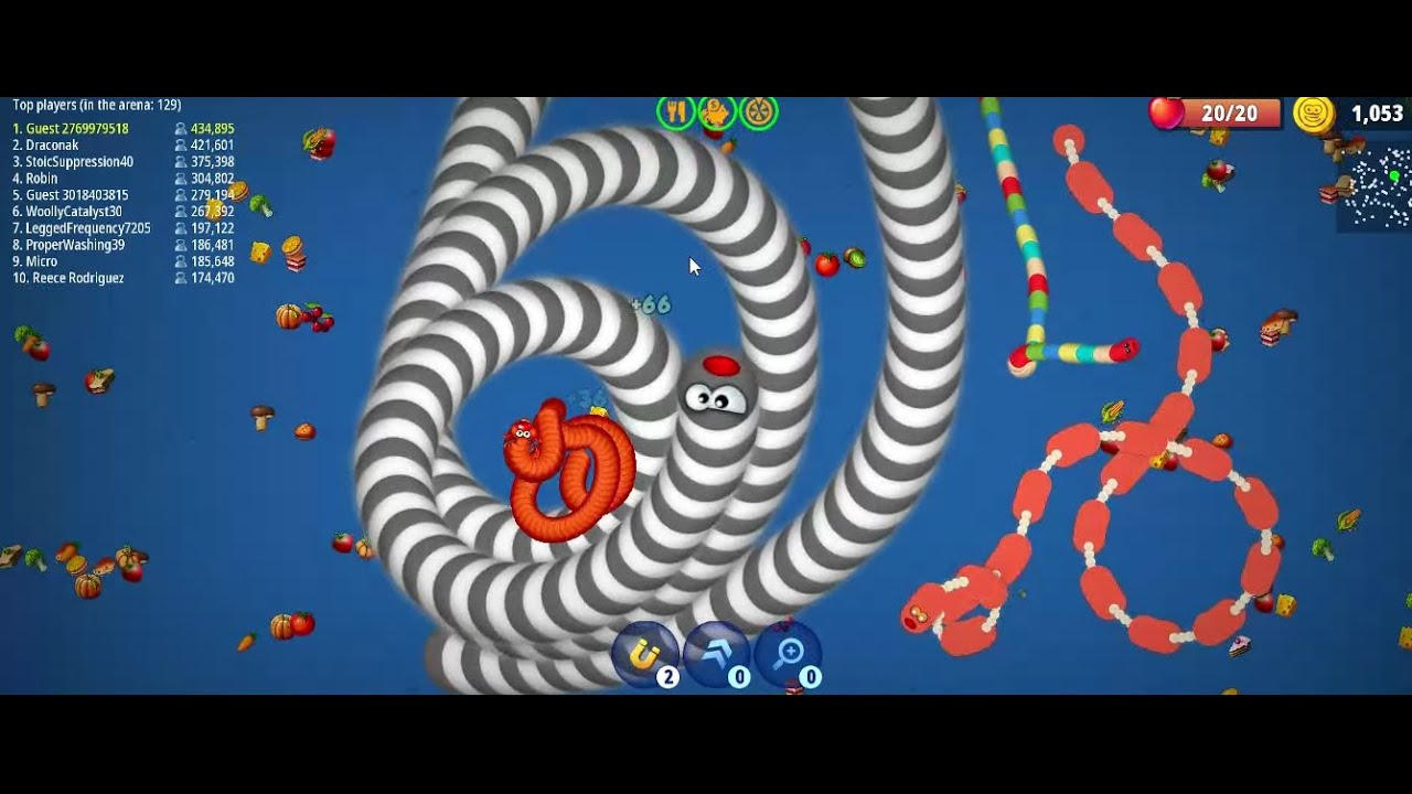 🐍 WORMATE ZONE.IO [Epic Gameplay #005 By Mr Pakistan Hacker Gaming ...