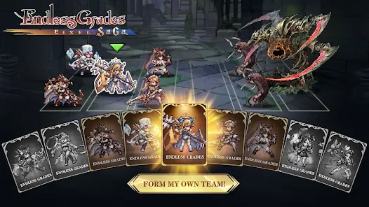 Endless Grades: Pixel Saga Game (Gameplay Android) - YouTube