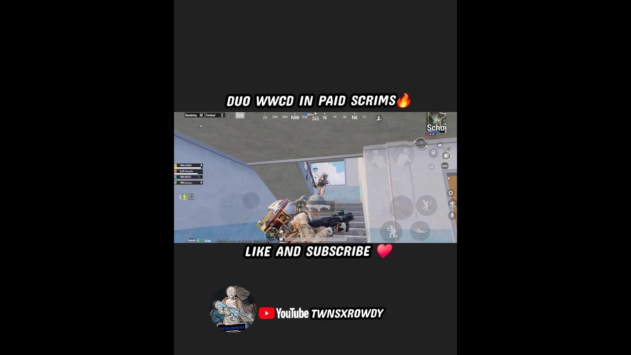 BGMI PAID SCRIM DUO WWCD#bgmi#trending#pubgmobile#twnsxrowdy#viral#viralvideo#bmps#pubg# ...