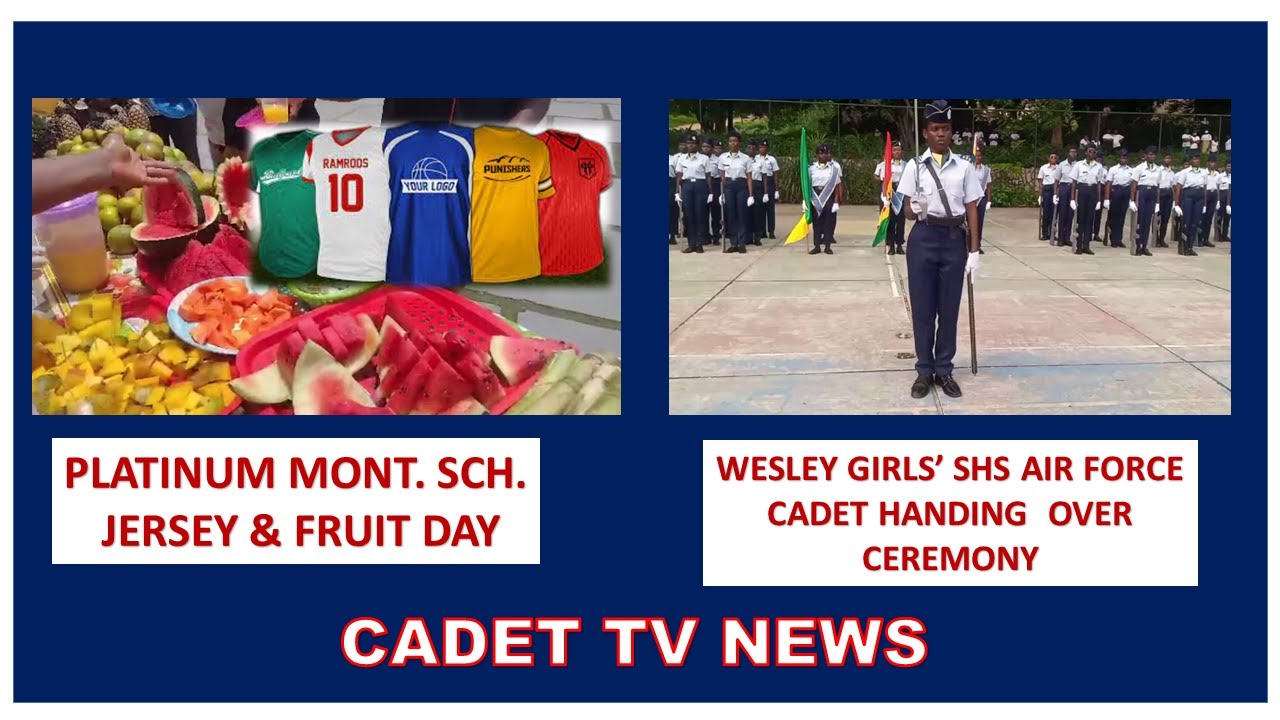 Platinum Mont. Fruit & Jersey Day/Wesley Girls SHS Cadet Hands Over ...