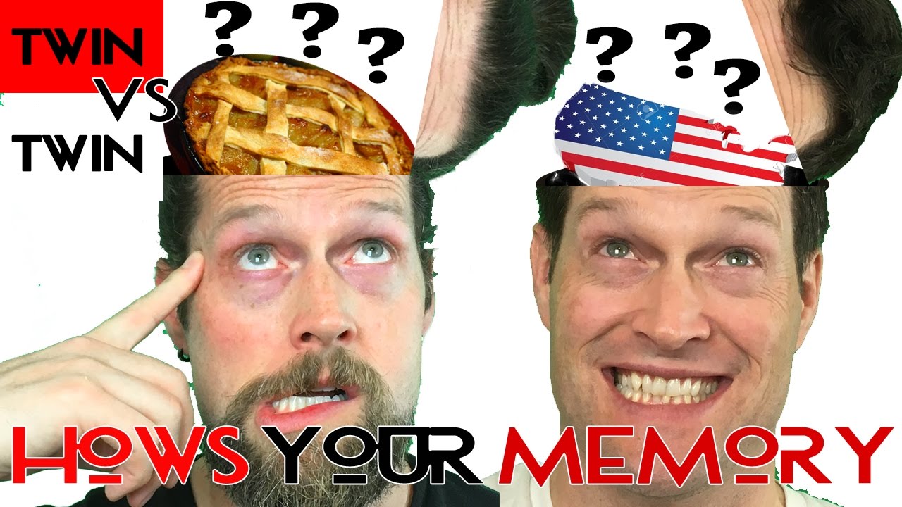 How's your Memory? Twin versus Twin #9 Test the power of your memory ...