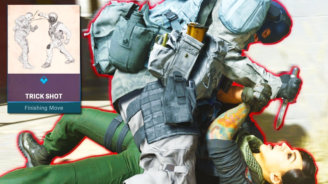 NEW OPERATOR BALE EXECUTION MOVE UNLOCKED! / "TRICK SHOT" FINISHER MOVE ...