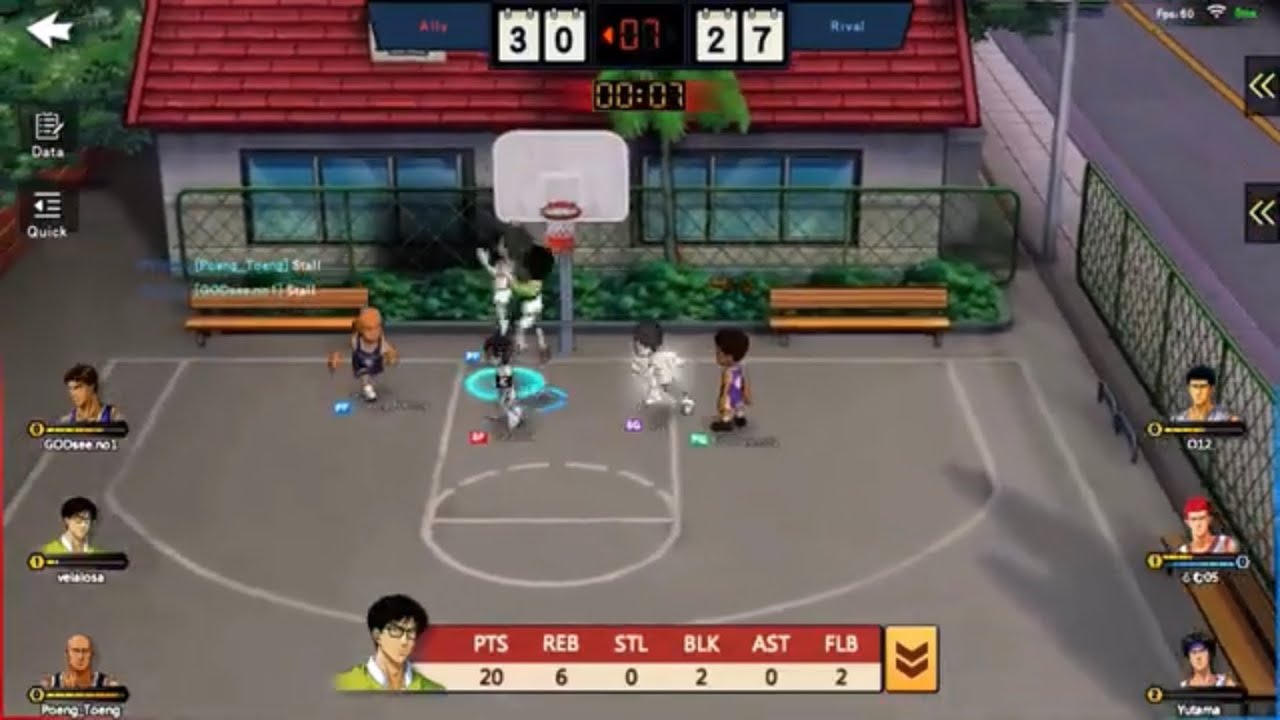 Slam Dunk Mobile Gameplay Hanagata - YouTube