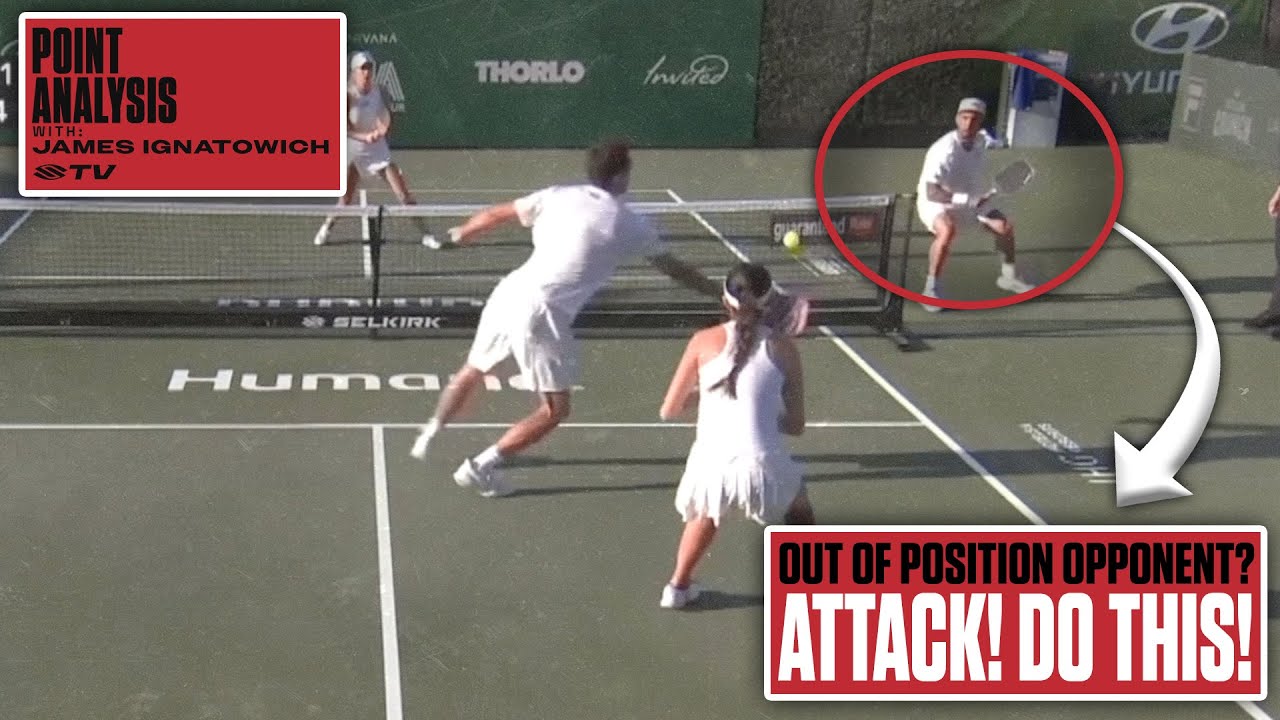 Take Advantage of an Off-Balance Opponent: Pickleball Point Review ...