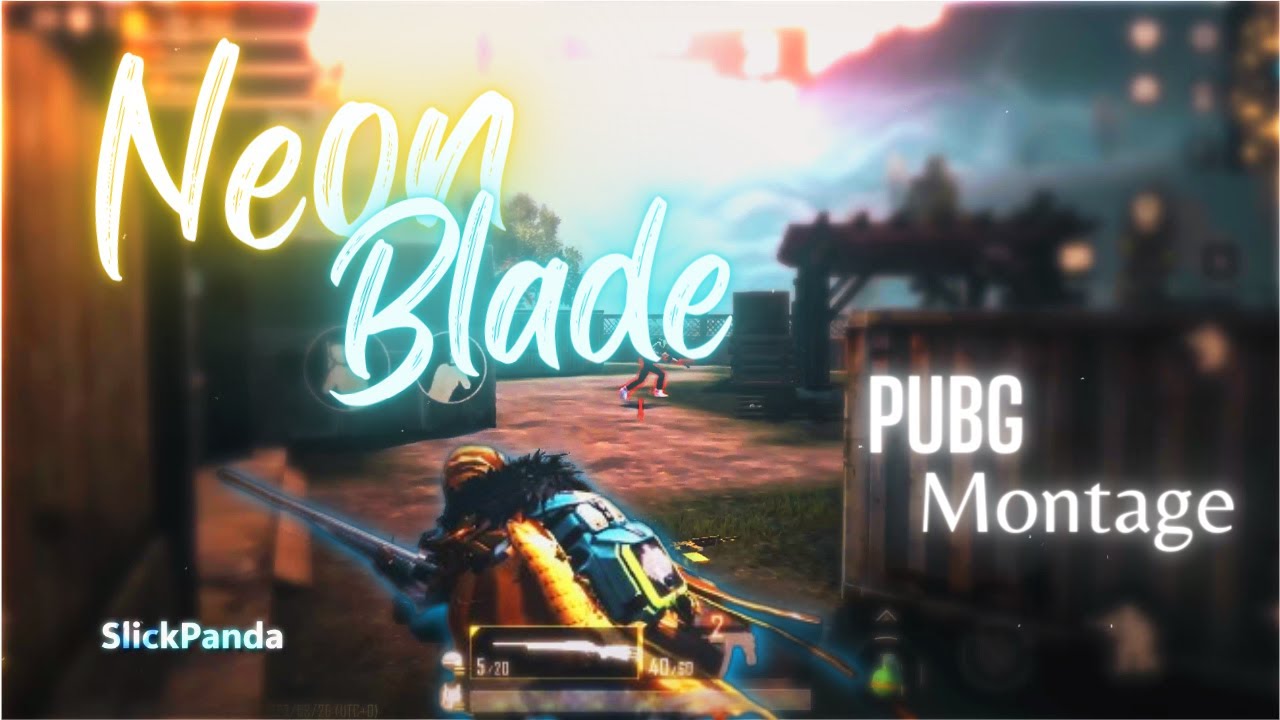 NEON BLADE - PUBG/BGMI montage | PUBG/BGMI montage edit | 4k | - YouTube