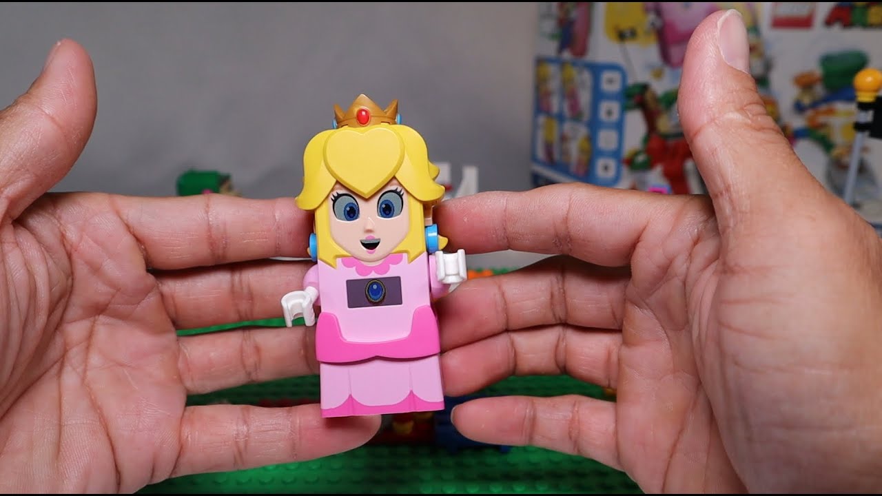 Time to Play with Peach Lego - YouTube