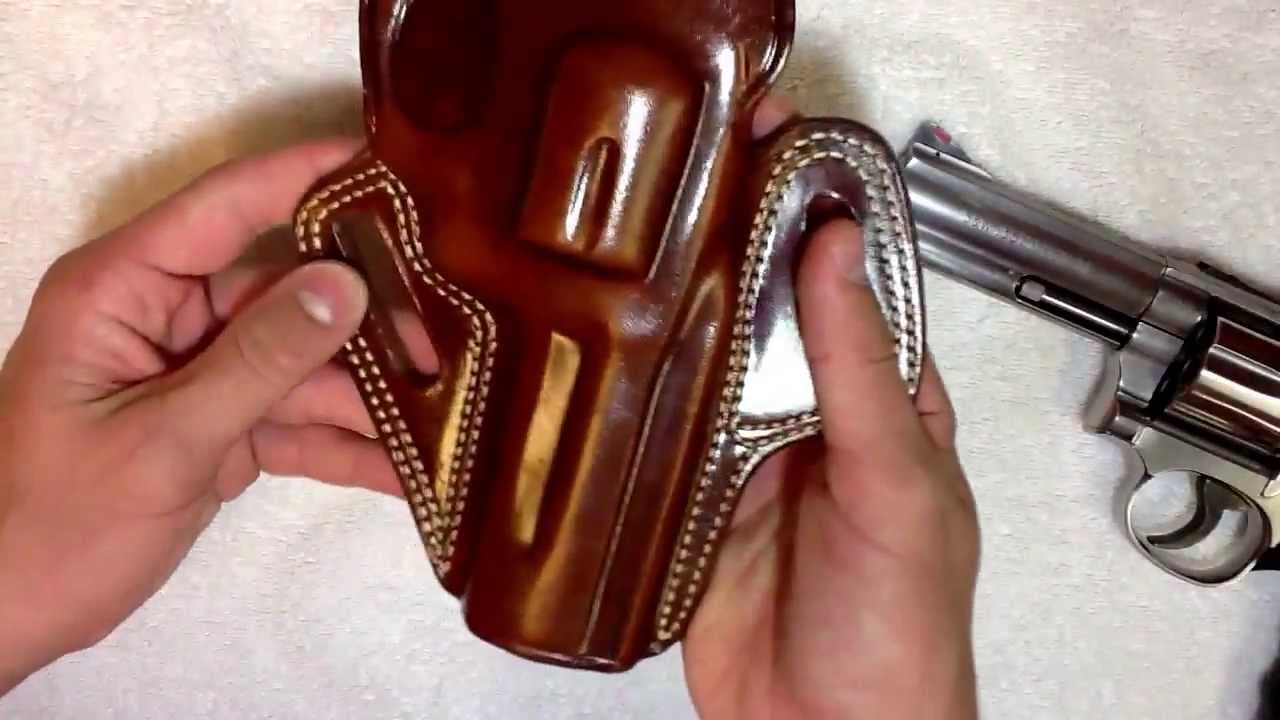 Galco revolver holster - YouTube