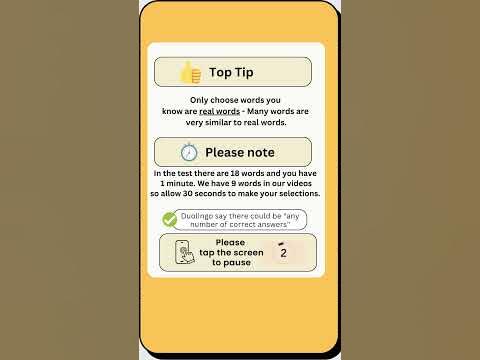 'Read and Select' for the Duolingo English Test - Exercise 2 #shorts ...