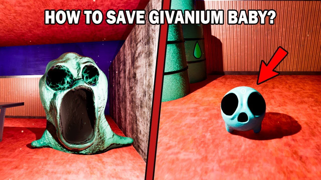 HOW TO SAVE GIVANIUM BABY? How to TRANSFORM it back!? (Garten of Banban ...