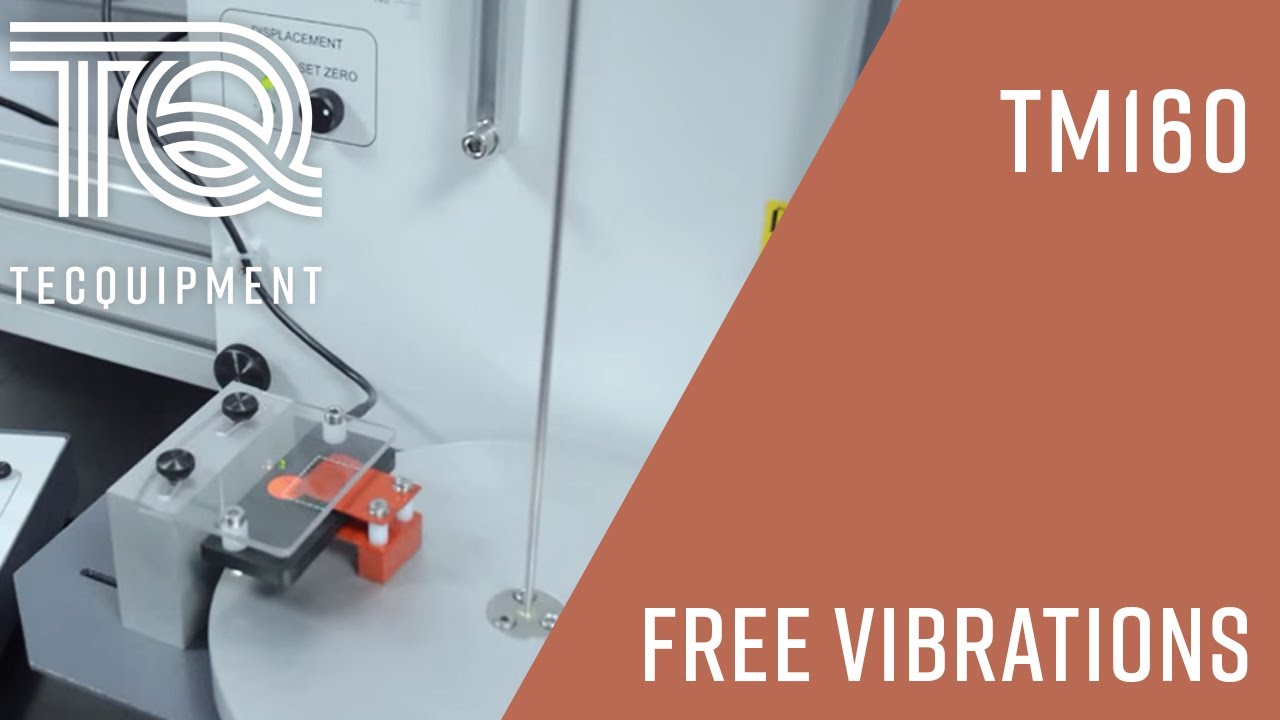 Free Vibrations TM160 Series - TecQuipment - YouTube