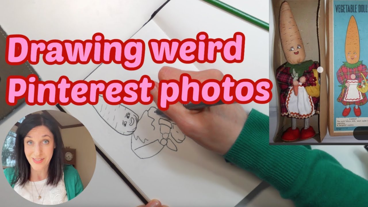 Let's draw weird things I found on pinterest (pilot episode!) - YouTube