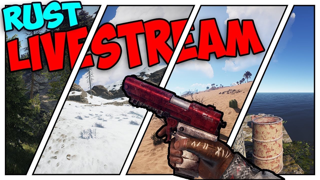 Rust - Building Epic Base Chill Stream - YouTube