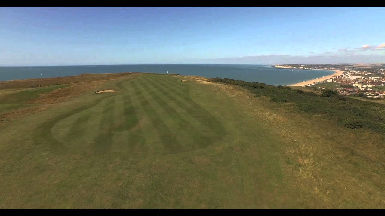 Seaford Head Golf Course Hole 17 - YouTube