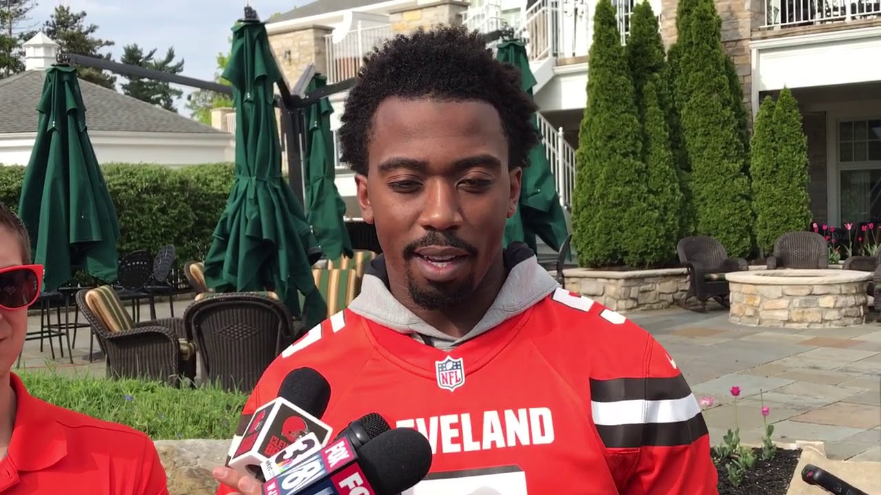Tyrod Taylor discusses the addition of No. 1 pick Baker Mayfield - YouTube