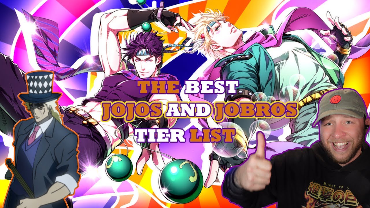 MY OFFICIAL JOJO AND JOBRO TIER LIST!!! - YouTube