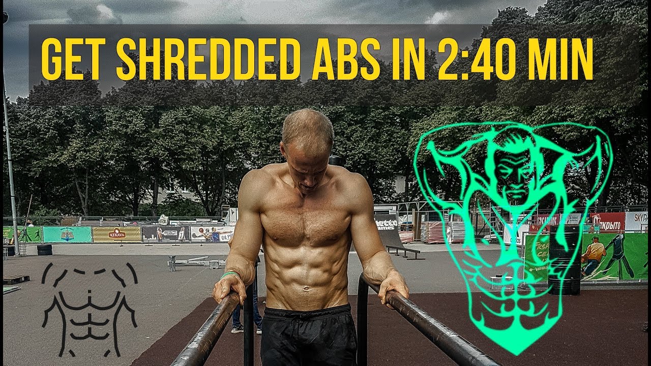 How to get a shredded six pack in 3 minutes - ABS and CORE Workouts (It ...