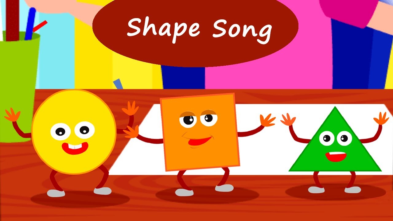 Shape Song - Let's Sing and Learn the Basic Shapes | Kiddopia Nursery ...