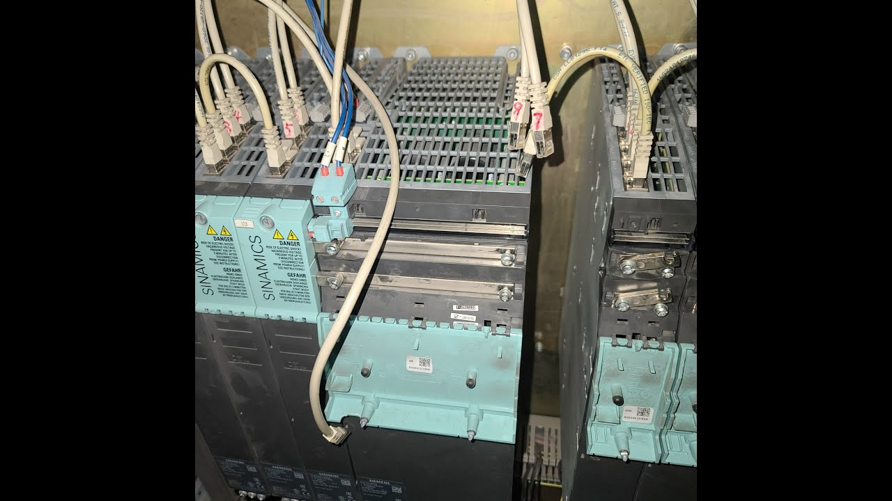 Test commisionning SIEMENS SINAMICS S120 - YouTube