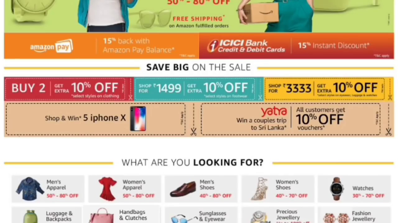 Amazon Fashion Wardrobe Refresh Sale From 21 st June to 24 th June ...