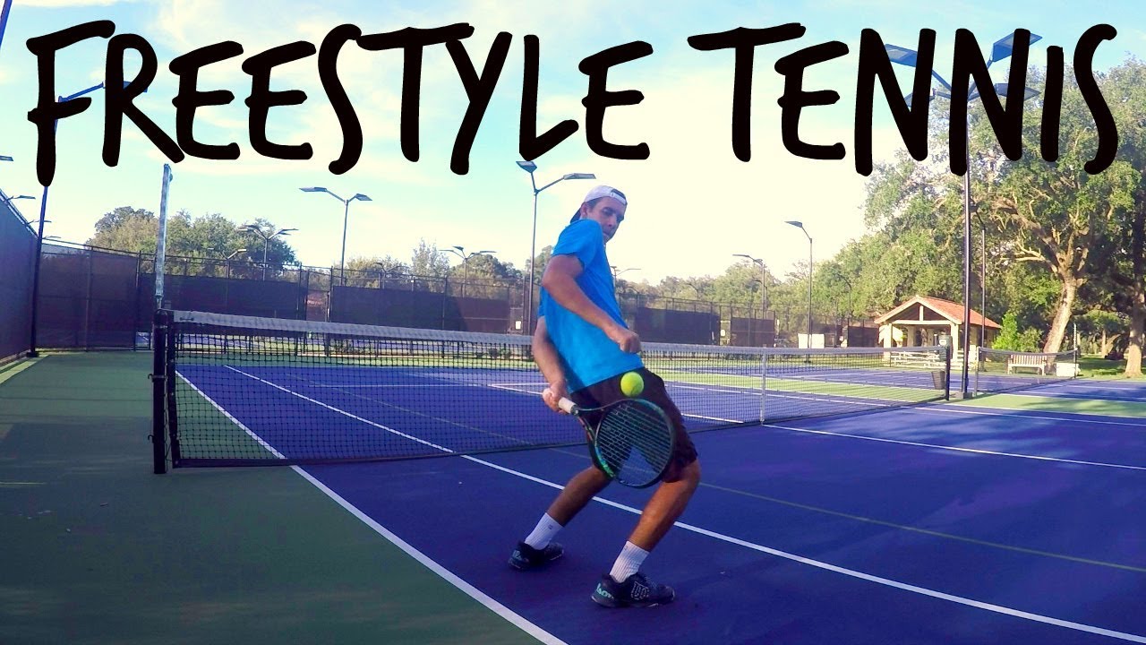 Freestyle Tennis Tricks | THE TENNIS FREESTYLER - YouTube