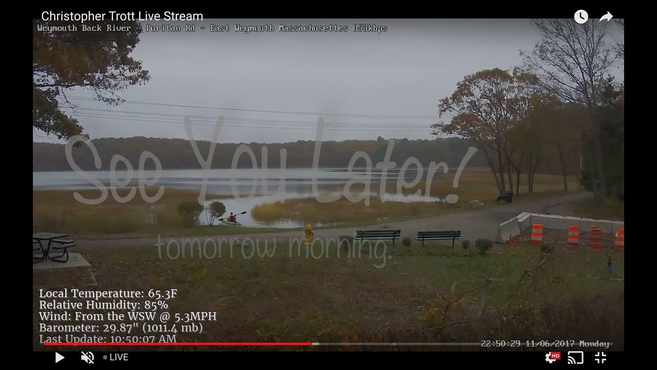 Christopher Trott Live Stream - YouTube