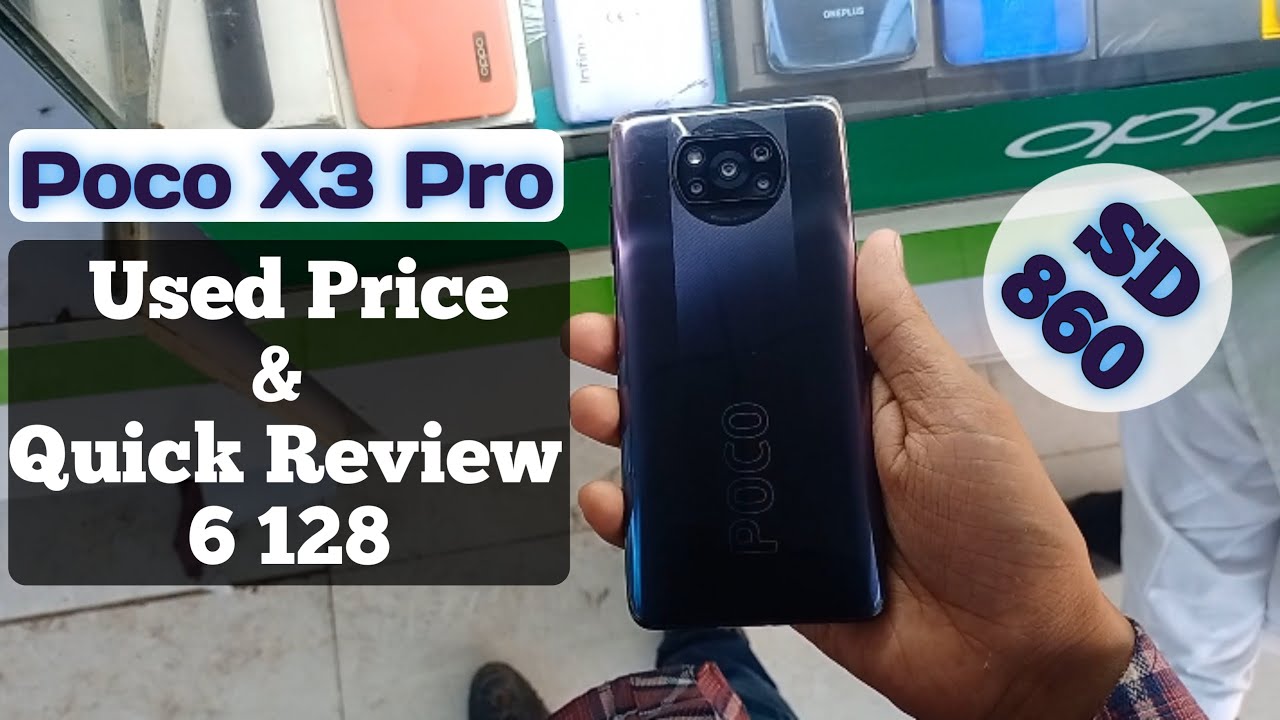 Poco X3 Pro used mobile price 6GB 128GB | best fhone for gaming - YouTube