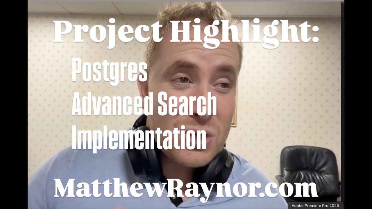 From Basic Search to Enterprise-Grade | PostgreSQL Full-Text Search with Django - YouTube